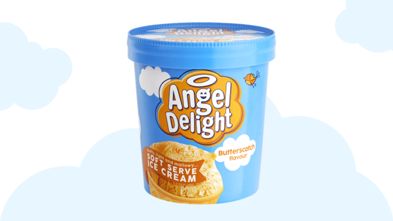 Angel Delight Soft Serve Ice Cream Strawberry Flavour 800ml - Angel Delight