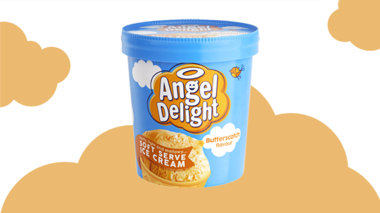 Angel Delight Soft Serve Ice Cream Butterscotch Flavour 800ml - Angel ...